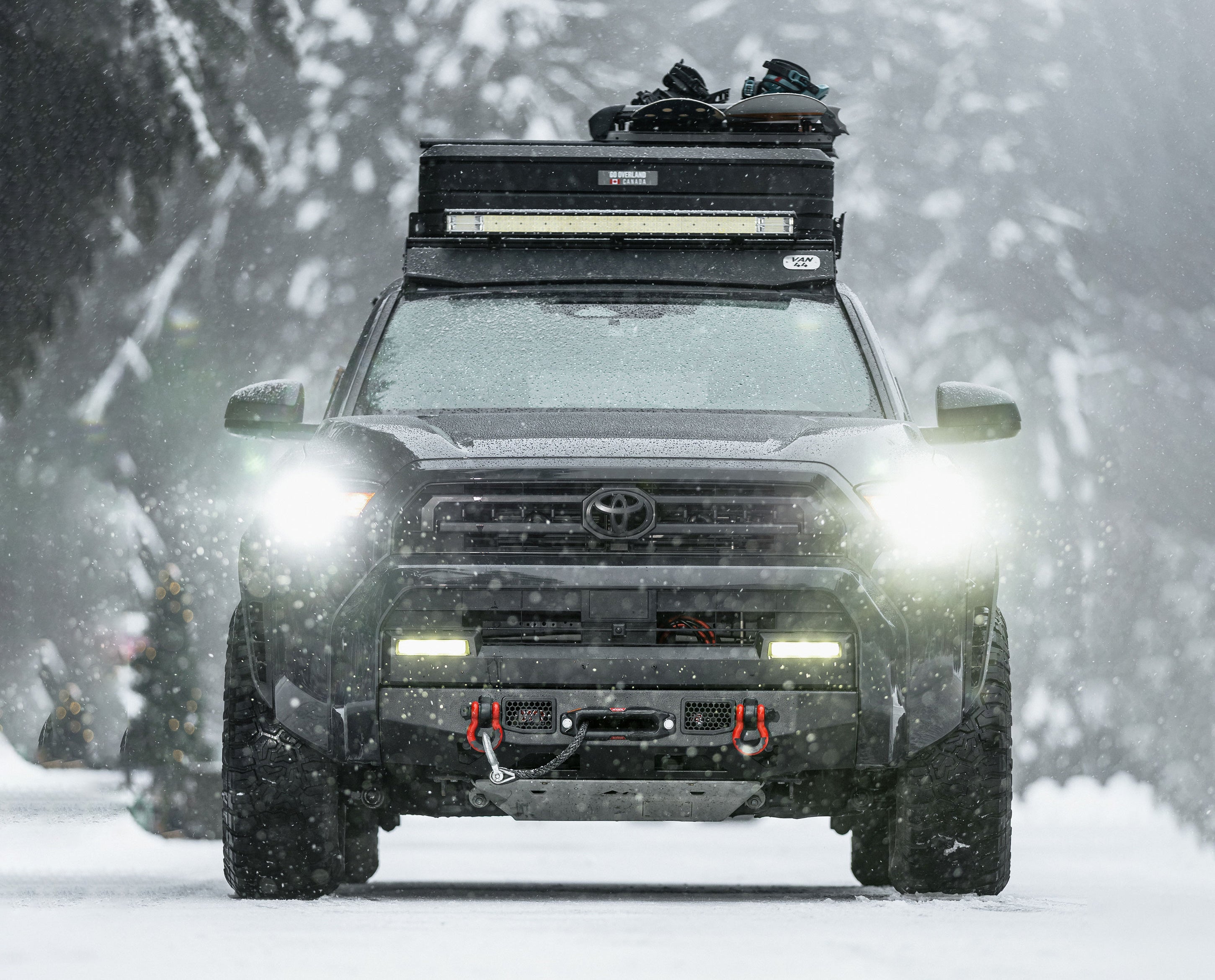 2025-2026 Toyota 4Runner Compact Front Bumper – Van44 Overlanding Gear